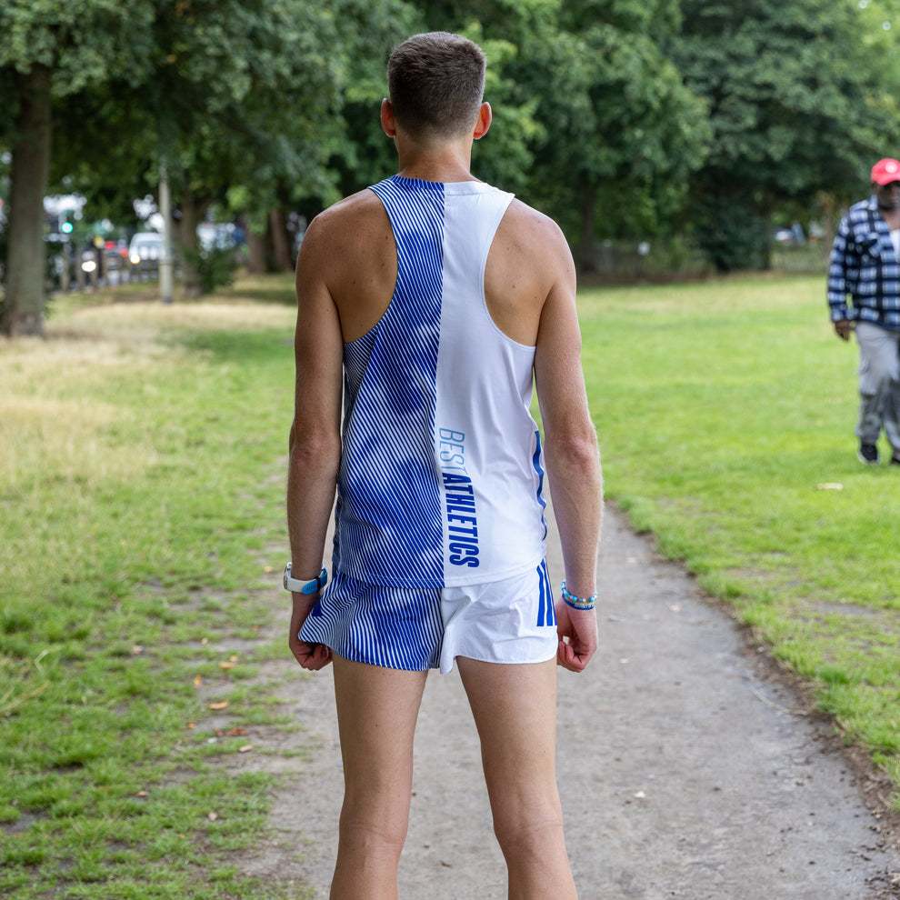Mens Adizero Swirl Running Singlet – Best Athletics